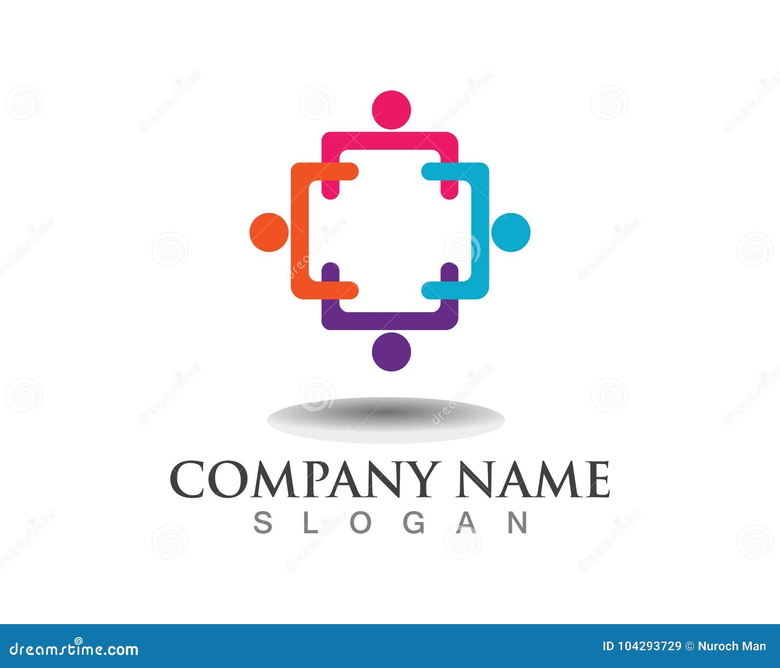 Community People Logos Community People Logos Stock Vector ...