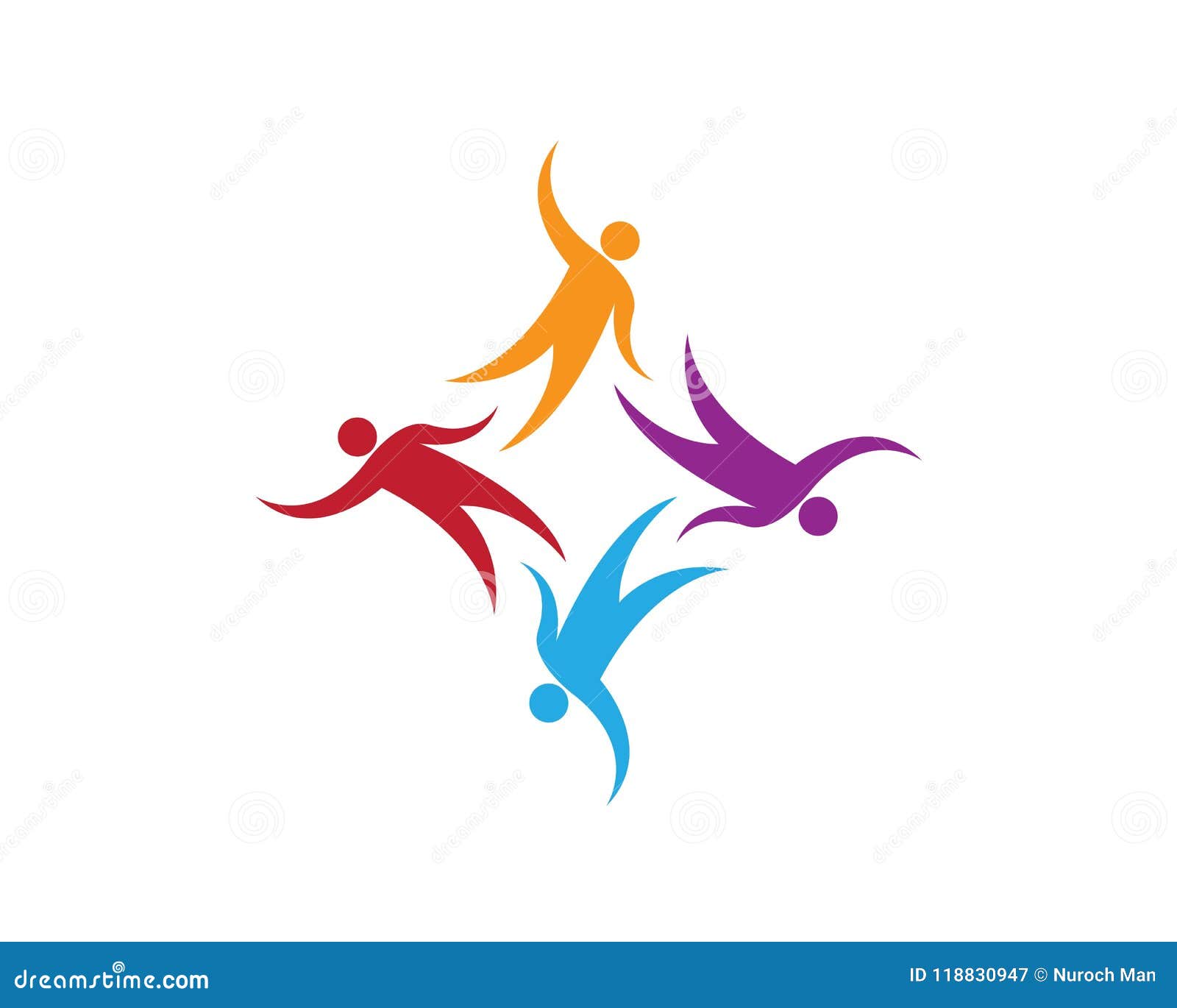 Community People Logos and Symbols Template Stock Vector - Illustration ...