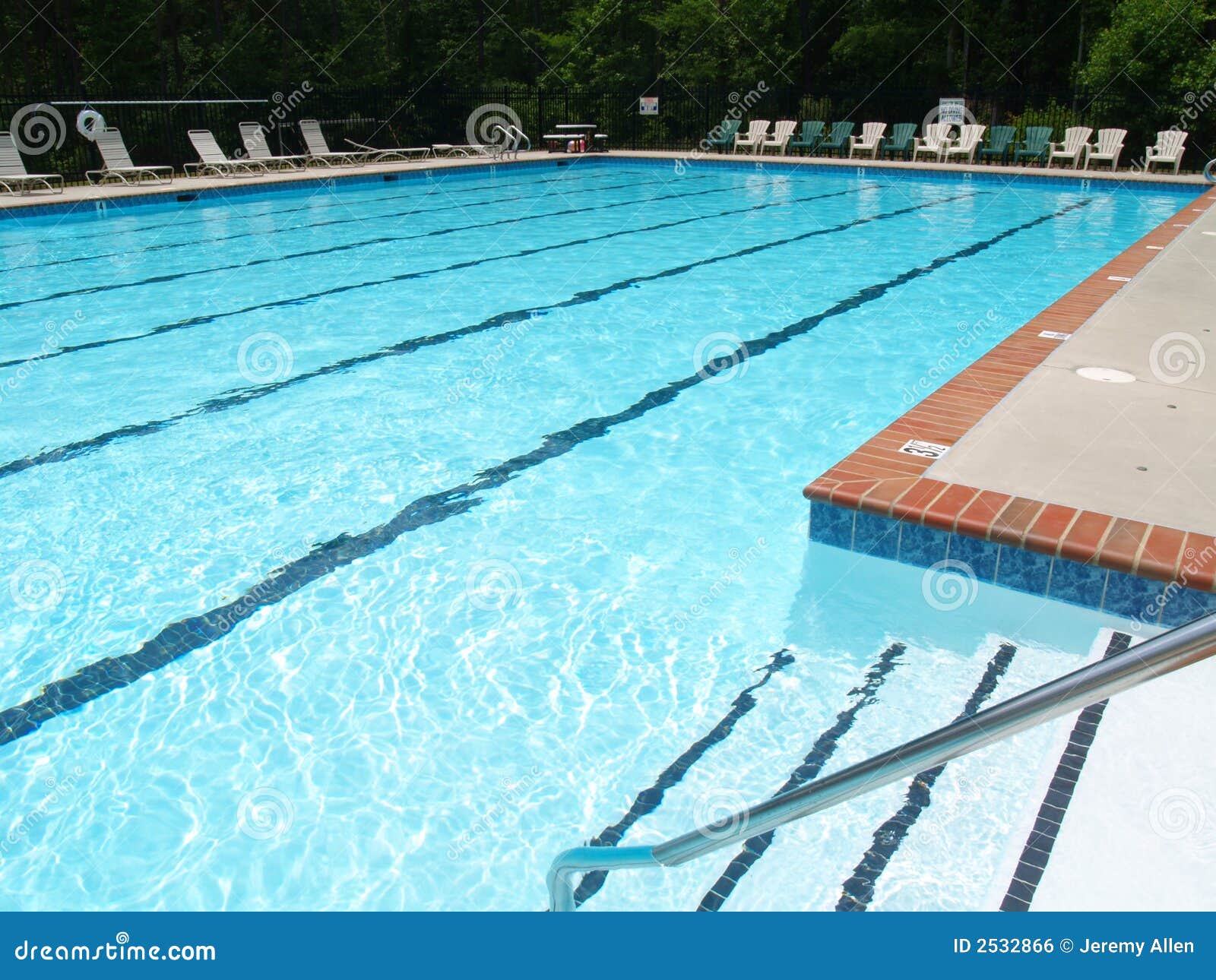 Community Pool stock photo. Image of steps, chair, brick - 2532866