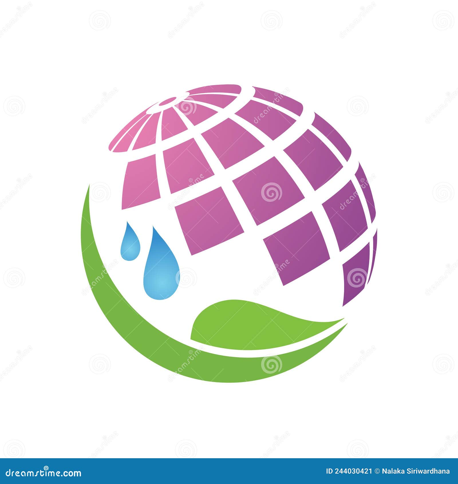 A Community Protection Globe/Earth. Stock Vector - Illustration of ...