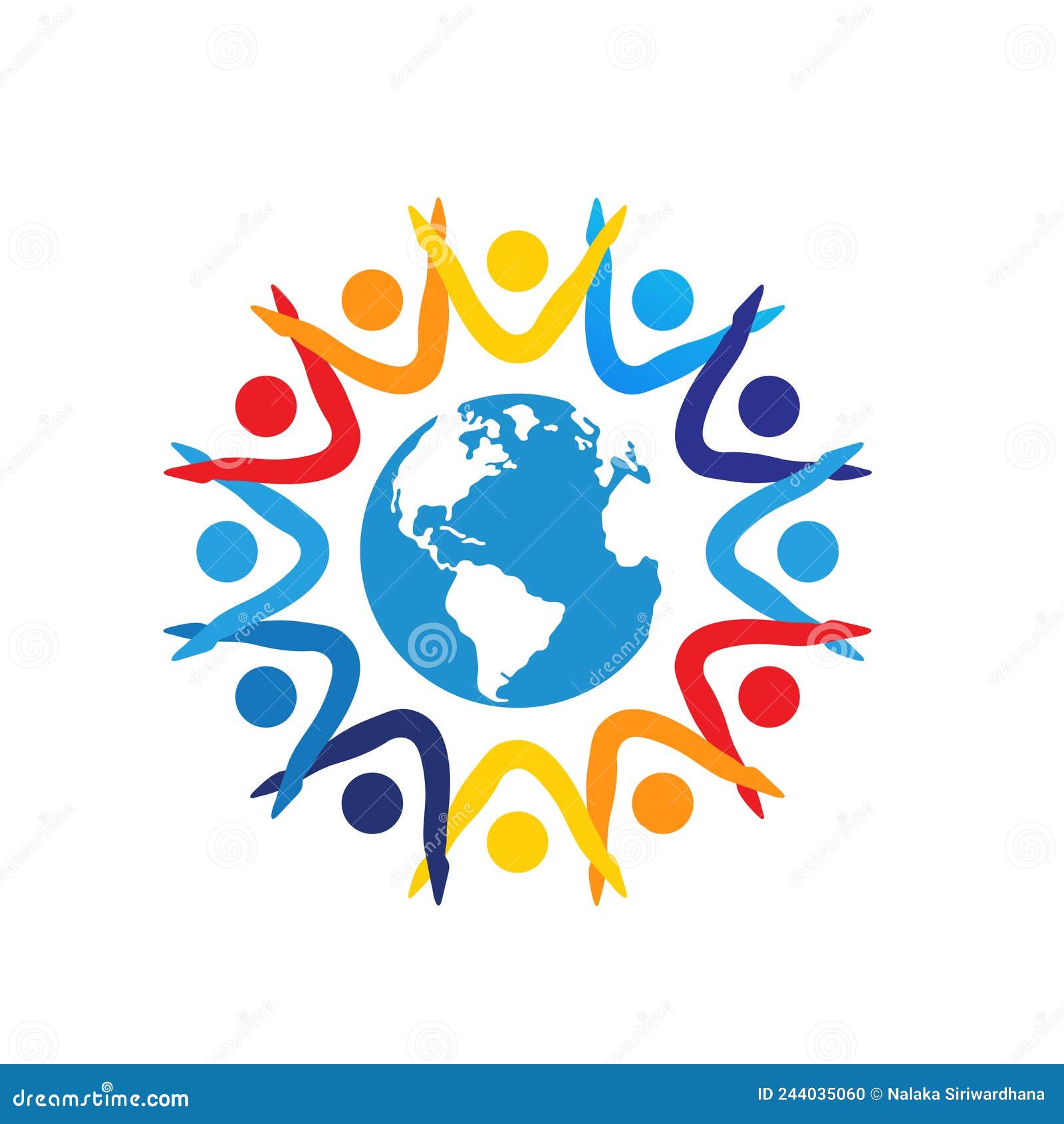 A Community Protection Globe/Earth. Stock Vector - Illustration of file ...