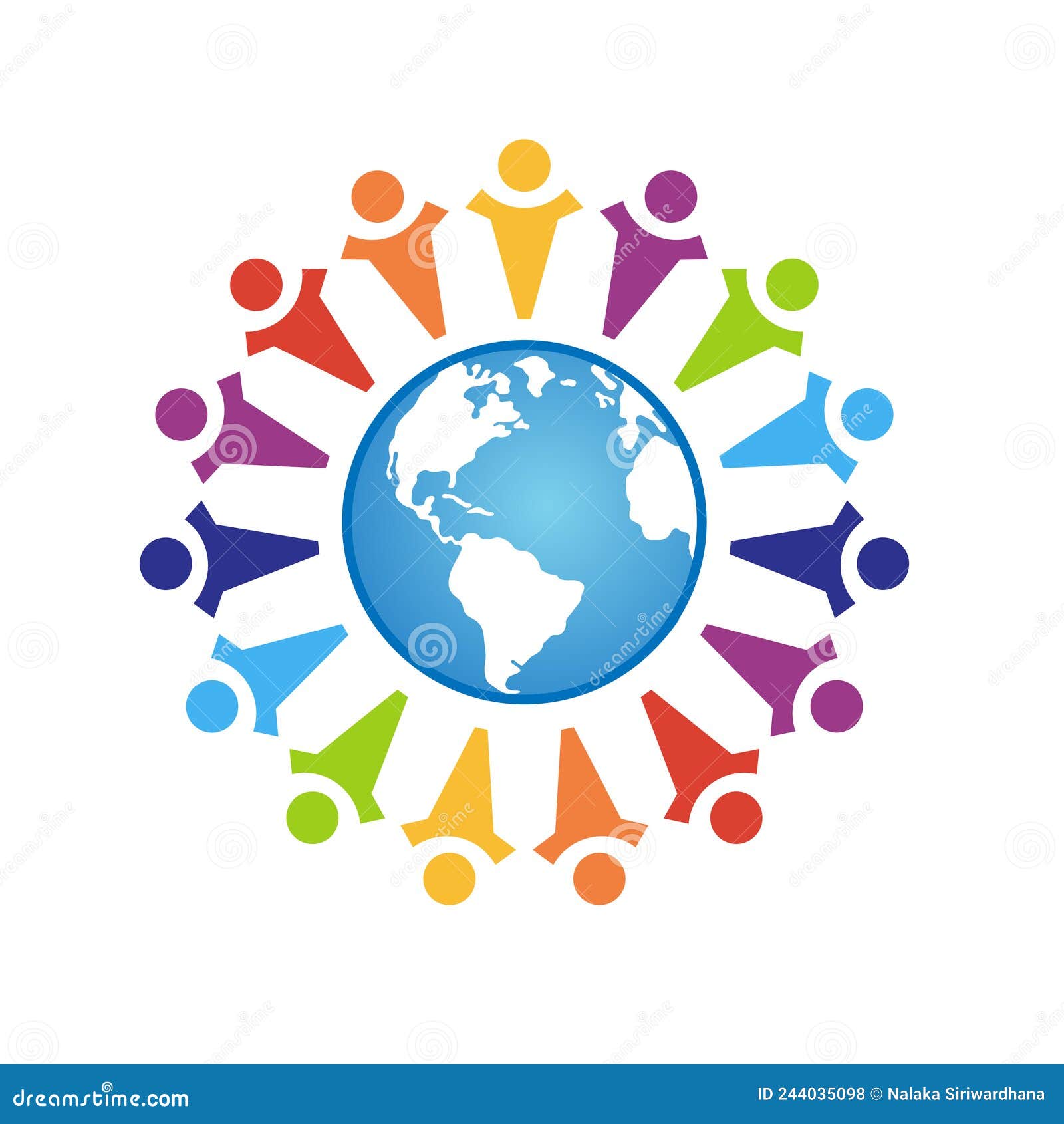 A Community Protection Globe/Earth. Stock Vector - Illustration of file ...