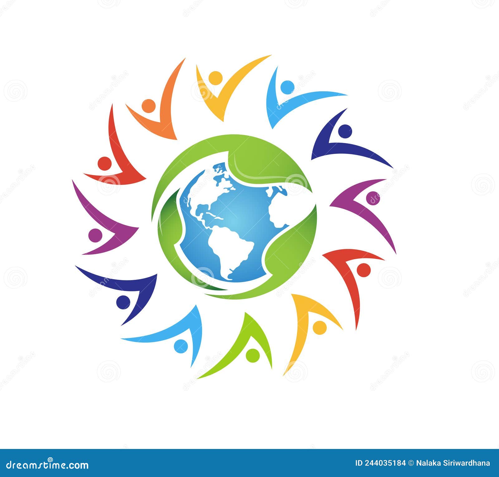 A Community Protection Globe/Earth. Stock Vector - Illustration of file ...