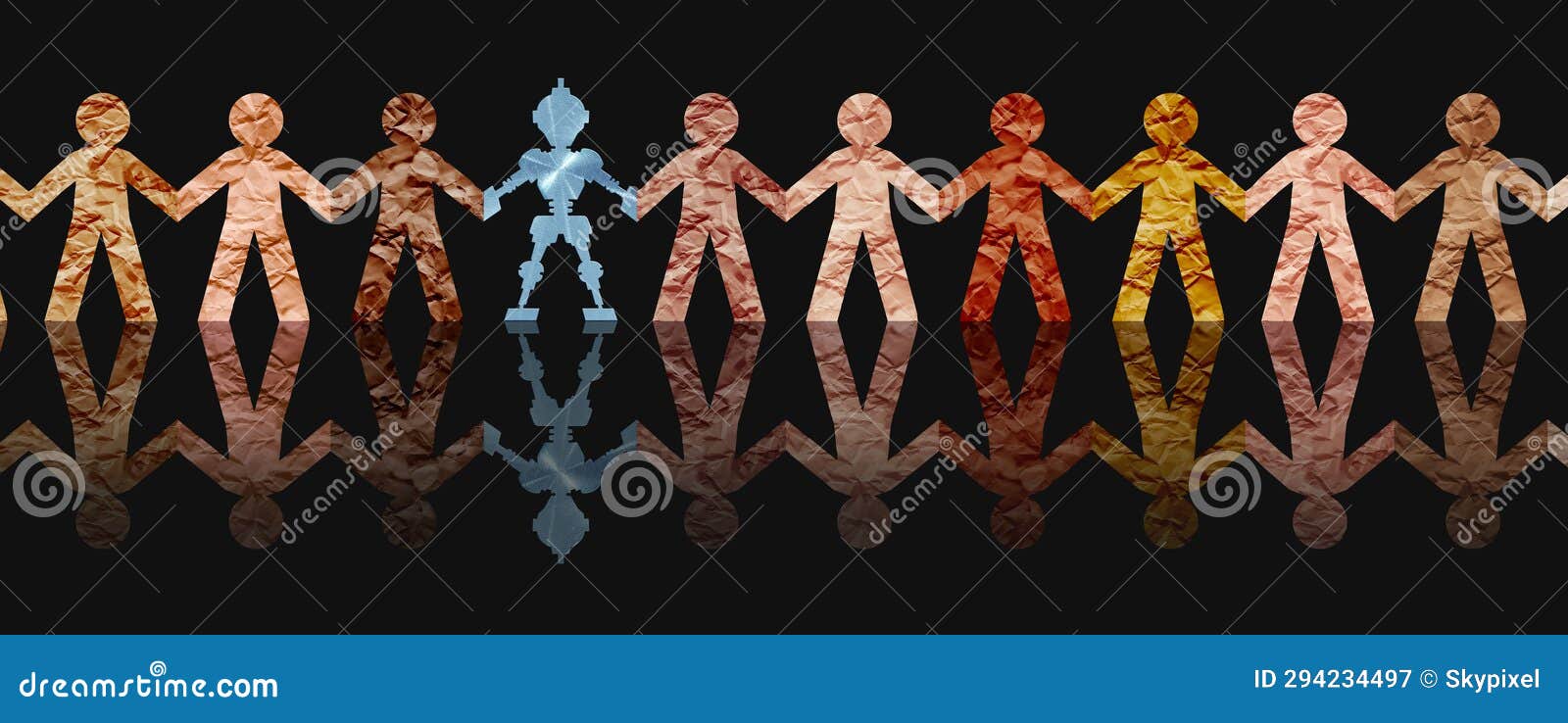 Community and Robots stock image. Image of ethics, people - 294234497