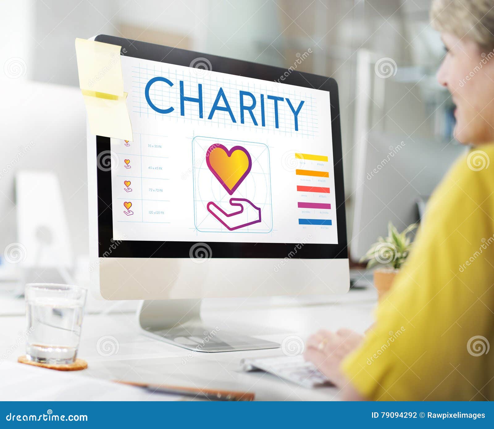 Community Share Charity Donation Concept Stock Photo - Image of graphic ...