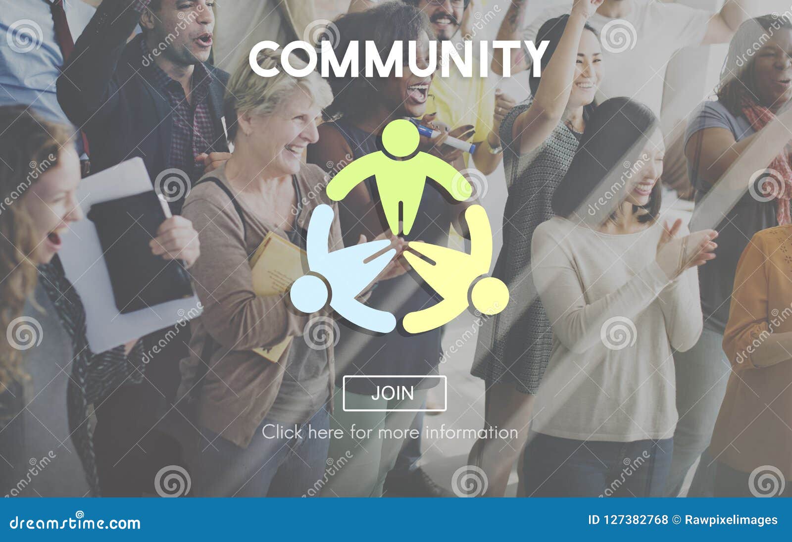 Community Social Group Network Society Concept Stock Photo - Image of ...