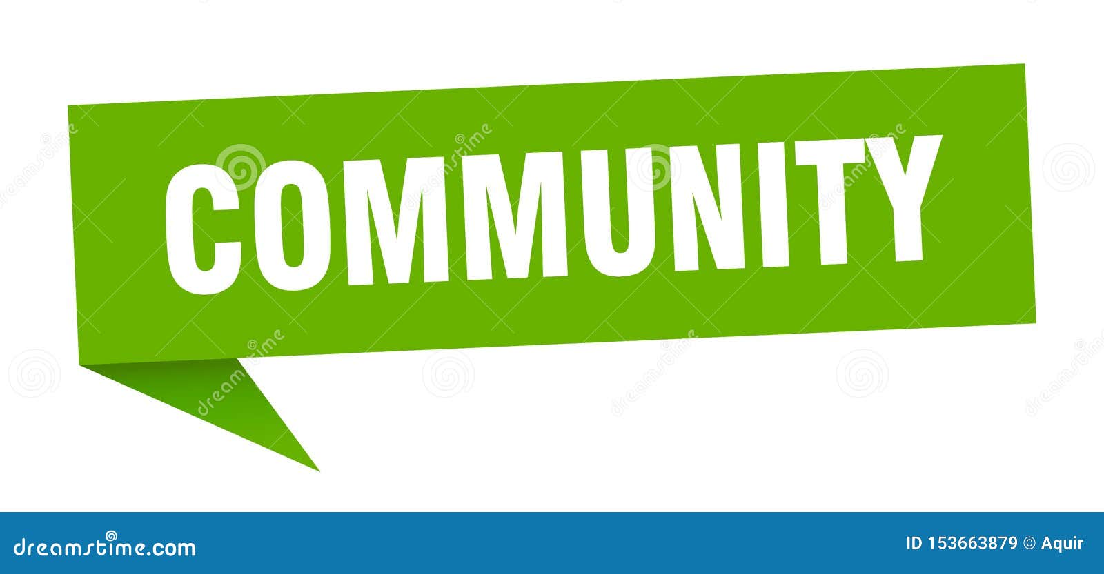 Community speech bubble. stock vector. Illustration of green - 153663879