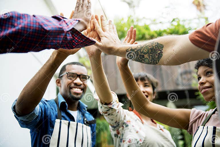 Community Support Together Social Group Stock Photo - Image of ...