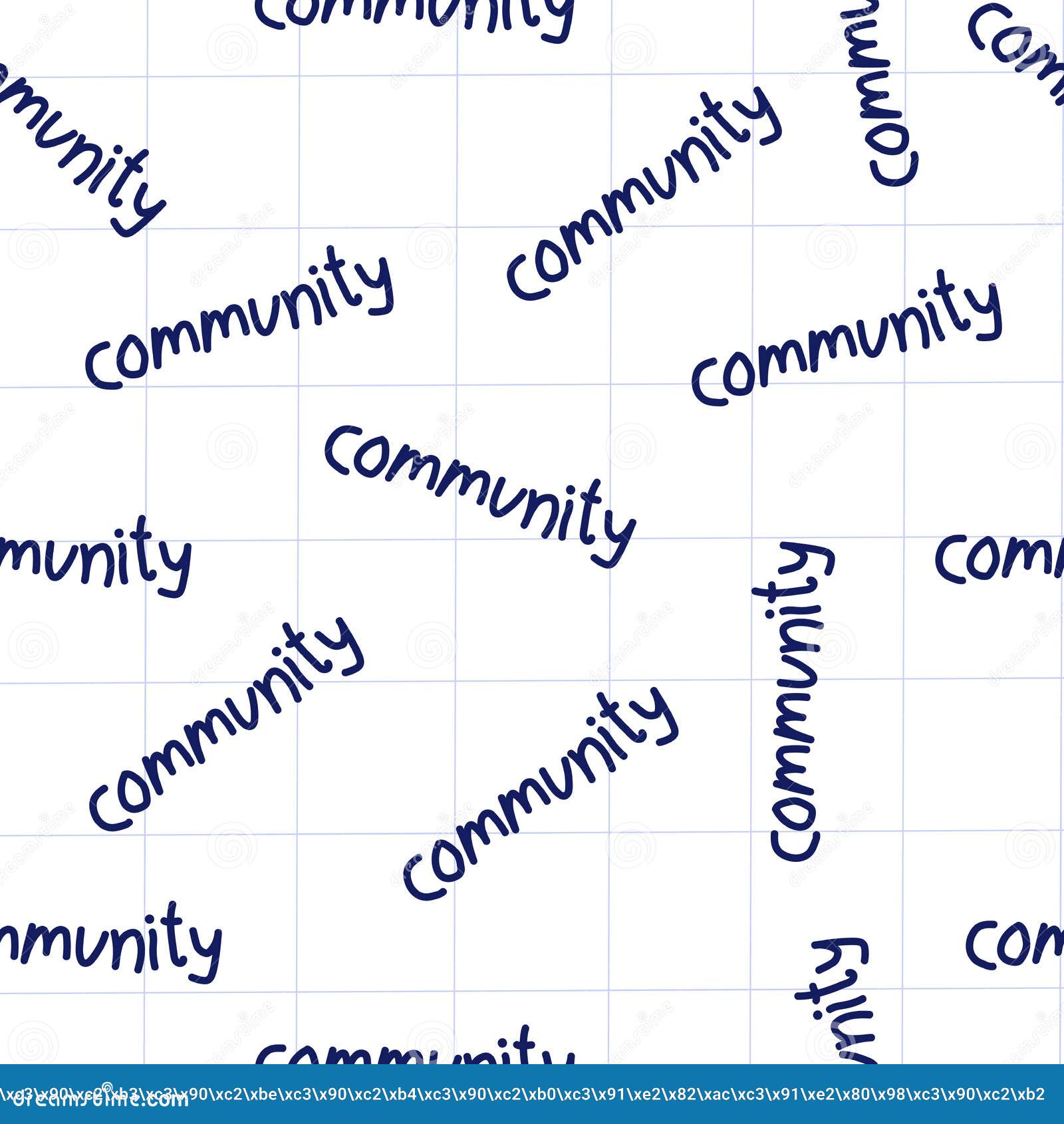 COMMUNITY. Word collage stock vector. Illustration of design - 200349381