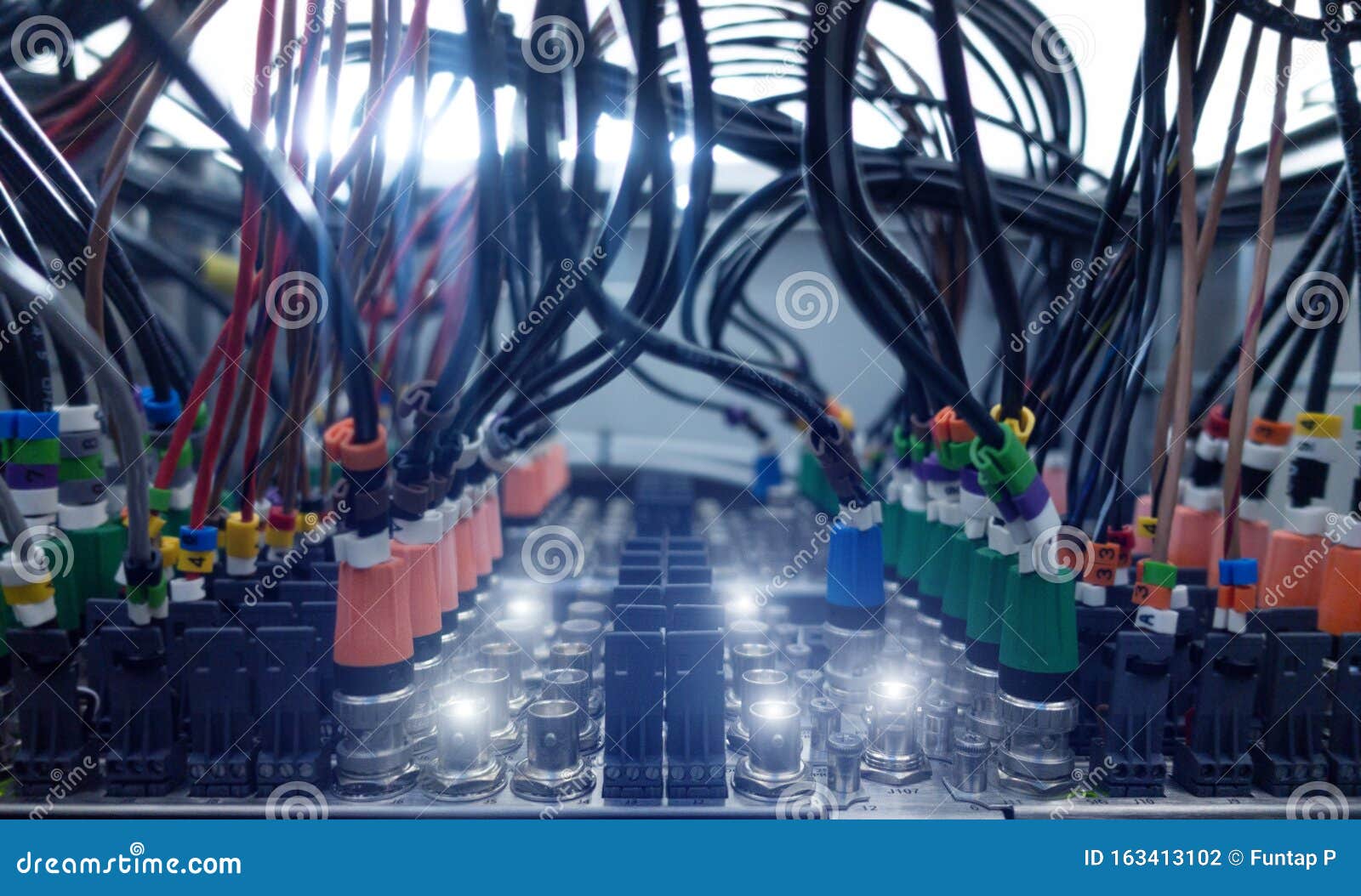 Commutation Panel Of Telecommunication Video Switcher Broadcast ...