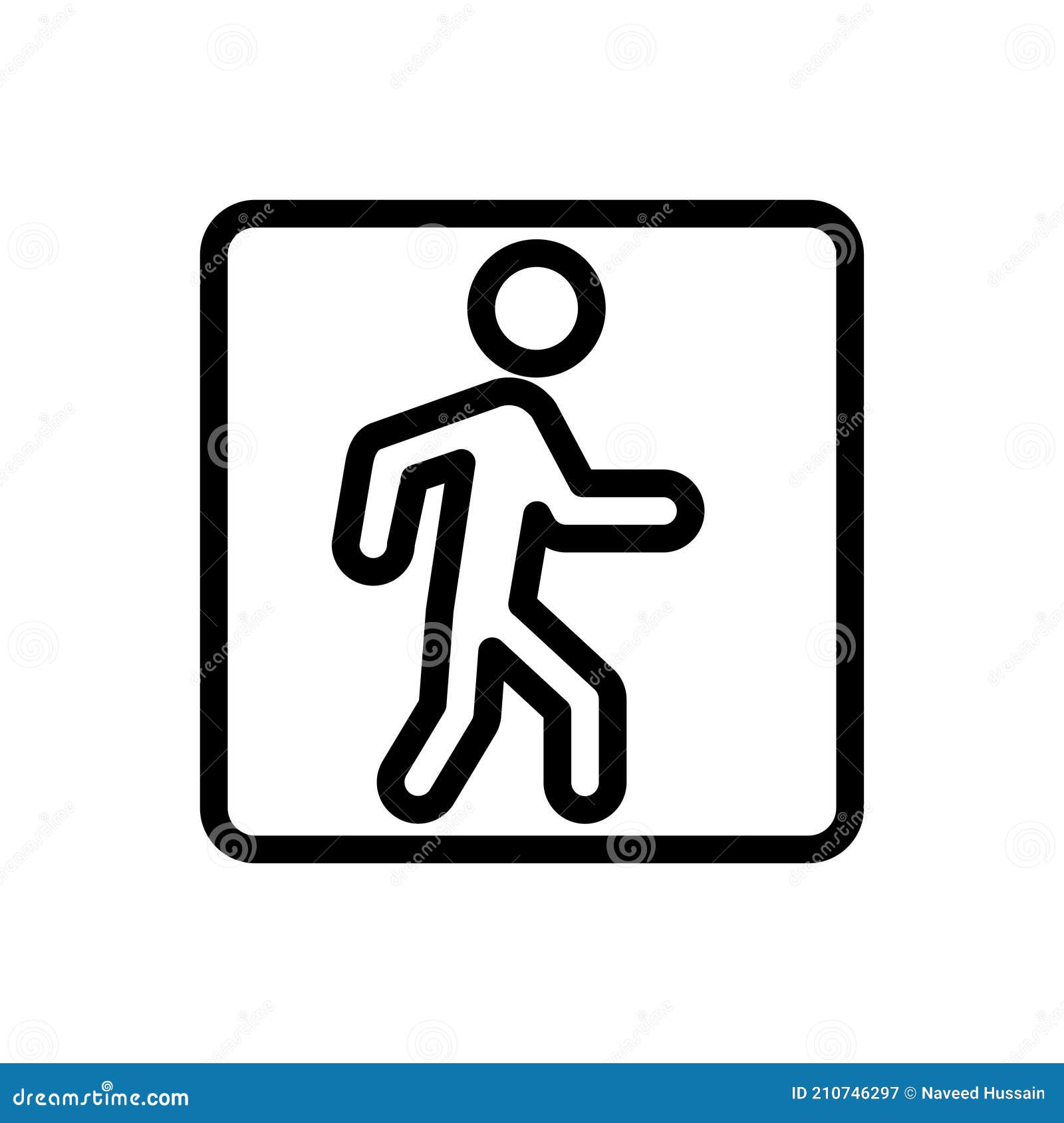 Commute stock vector. Illustration of risk, beware, sign - 210746297