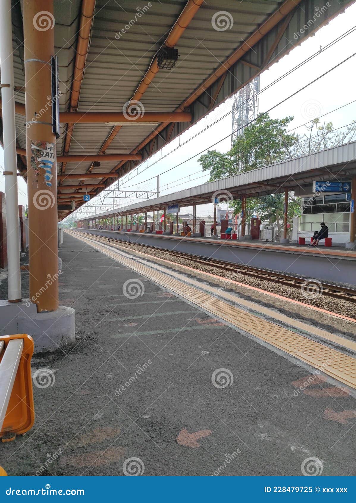 Commuter Line Station stock image. Image of line, commuter - 228479725