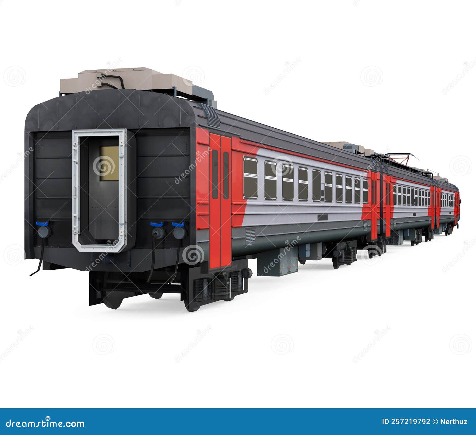 Set Of Commuter Train Banners Cartoon Vector | CartoonDealer.com #65655231