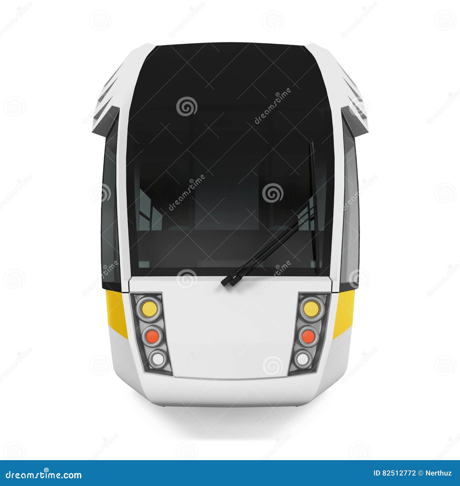 Commuter Train stock illustration. Illustration of rail - 82512772