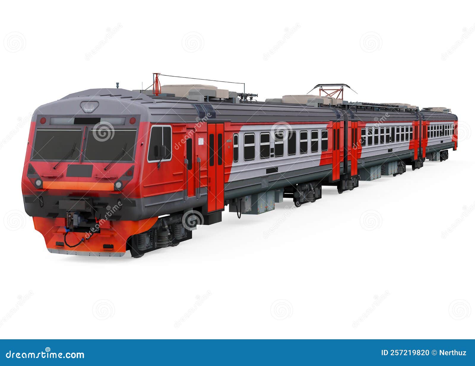 Set Of Commuter Train Banners Cartoon Vector | CartoonDealer.com #65655231