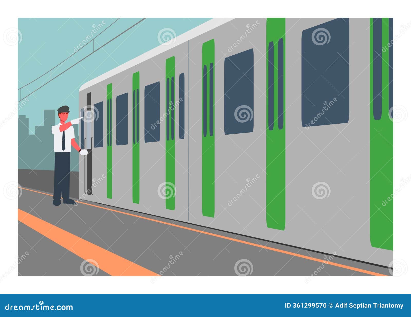 Commuter Train, Tram Vector Line Icon, Symbol, Pictogram, Sign. Light ...
