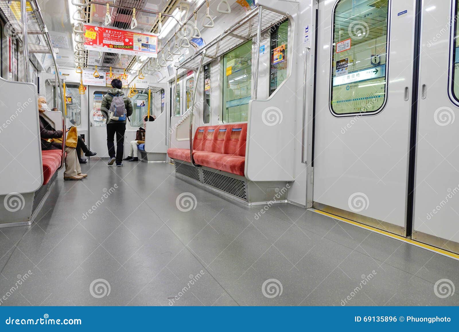 Commuters Ride Tokyo Metro Transit System in Tokyo Editorial Photo ...