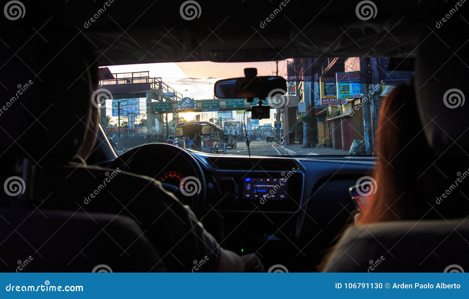 Commuting in the Philippines Editorial Image - Image of green ...