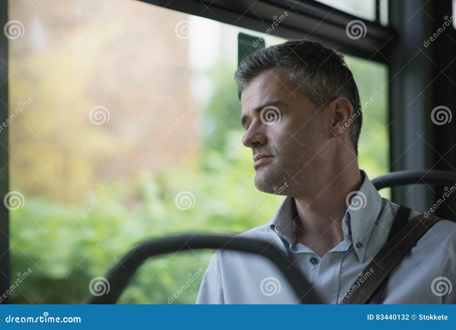 Commuting to work stock photo. Image of comfortable, relax - 83440132