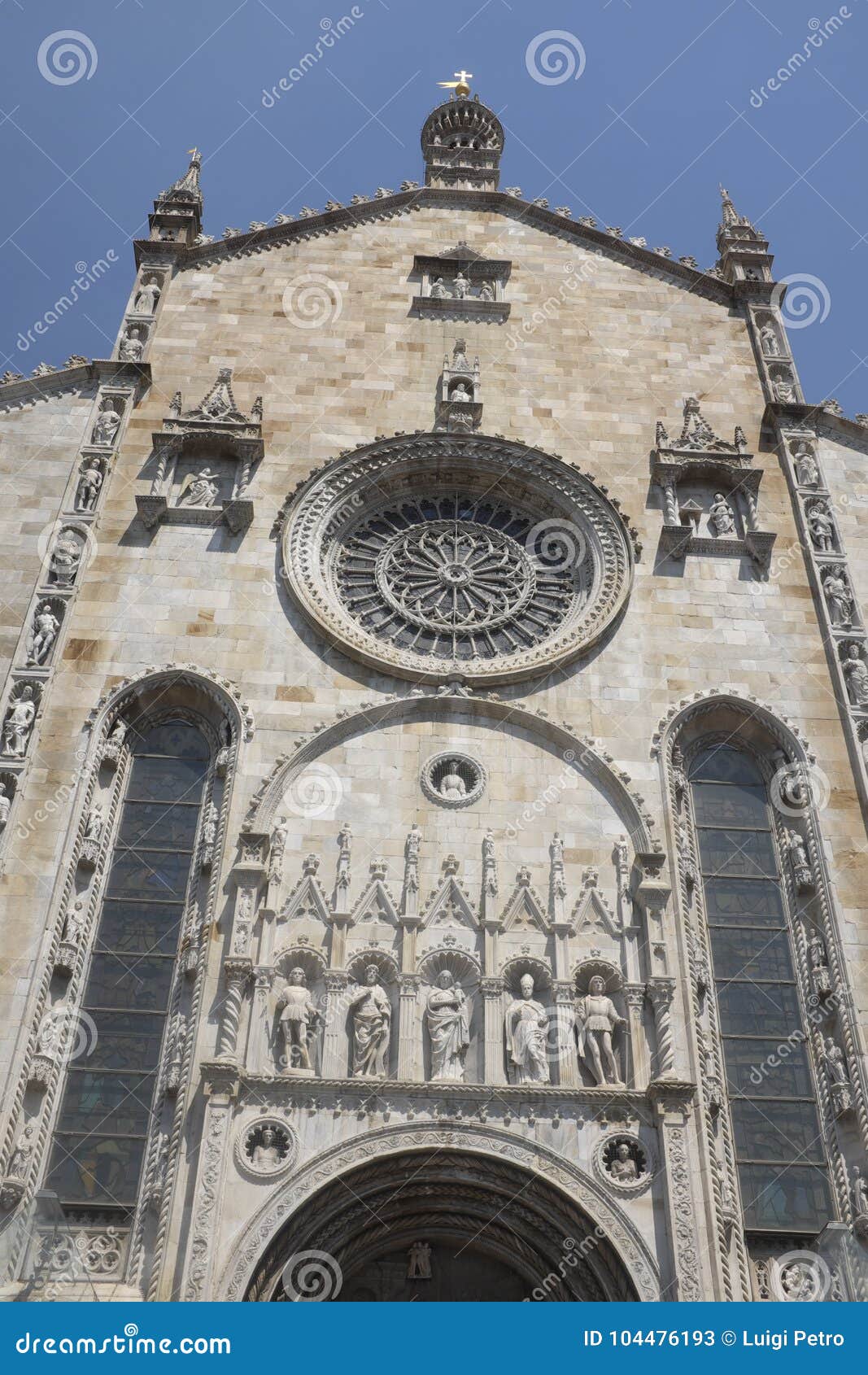 Como, Cathderal Santa Maria Assunta Photo stock éditorial - Image du ...