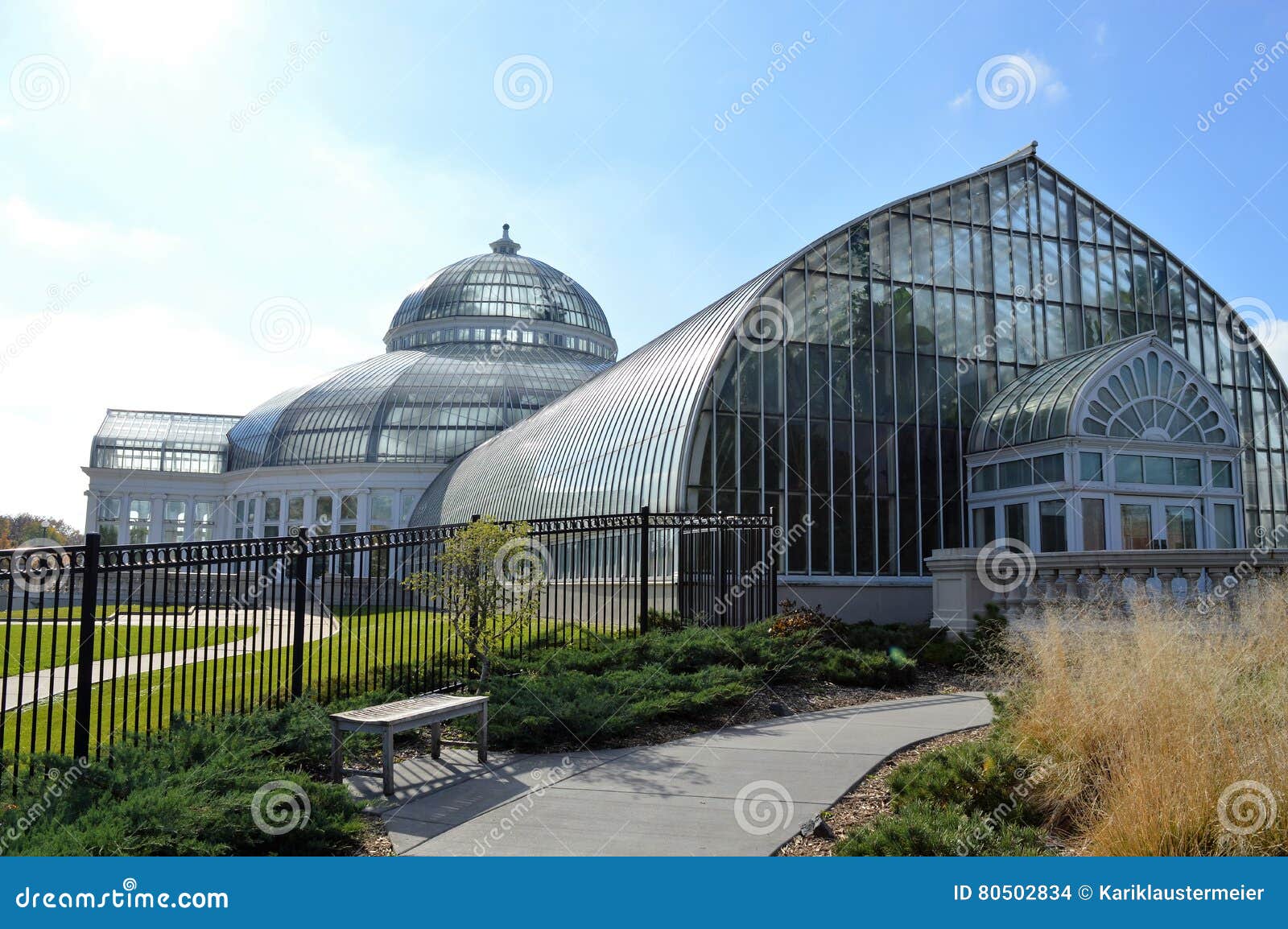 Como Conservatory during the Summer Editorial Stock Image - Image of ...