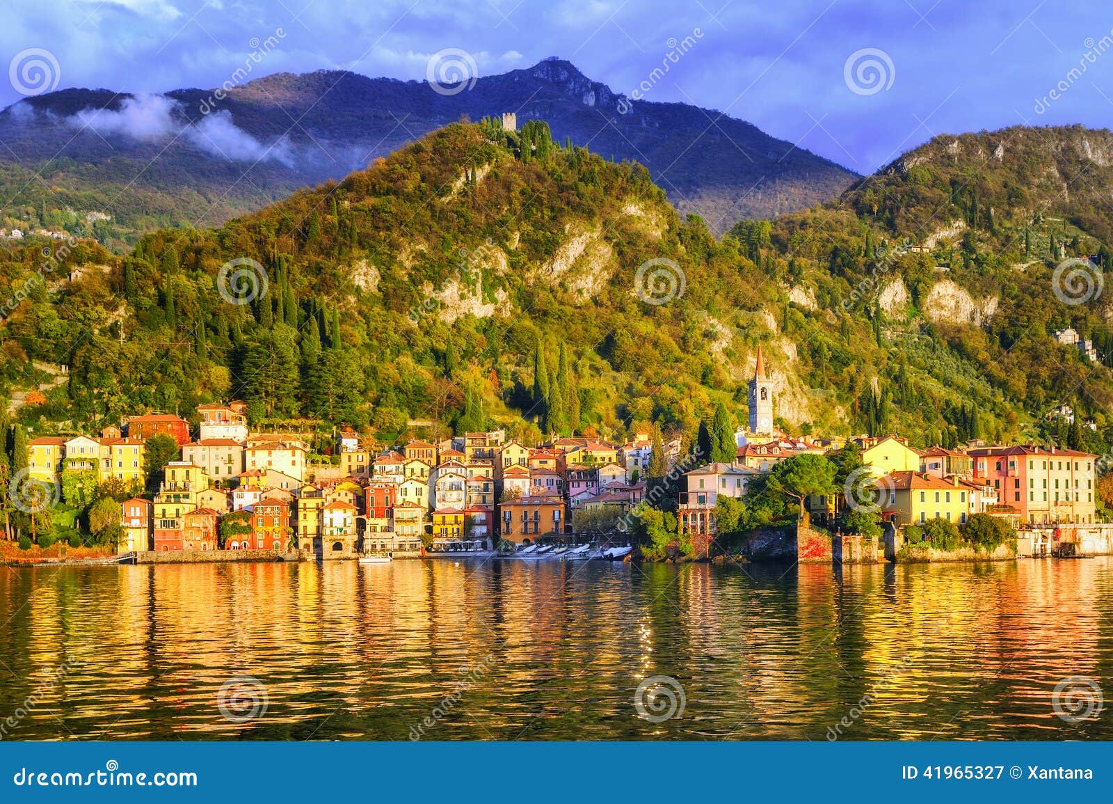 Como Lake, Italy stock image. Image of idyllic, lombardy - 41965327