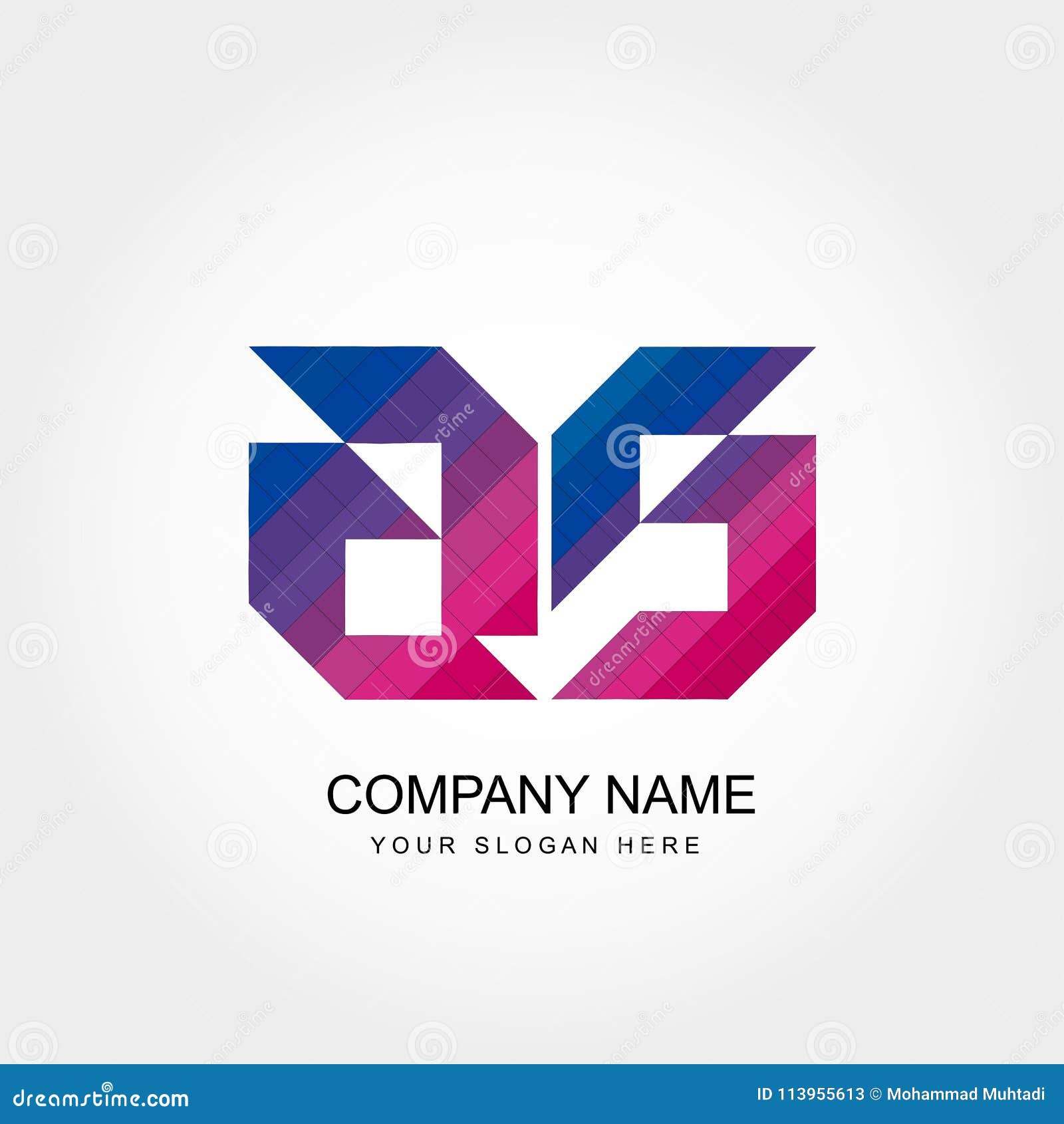 COMO letra Logo Design ilustración del vector. Ilustración de moderno ...