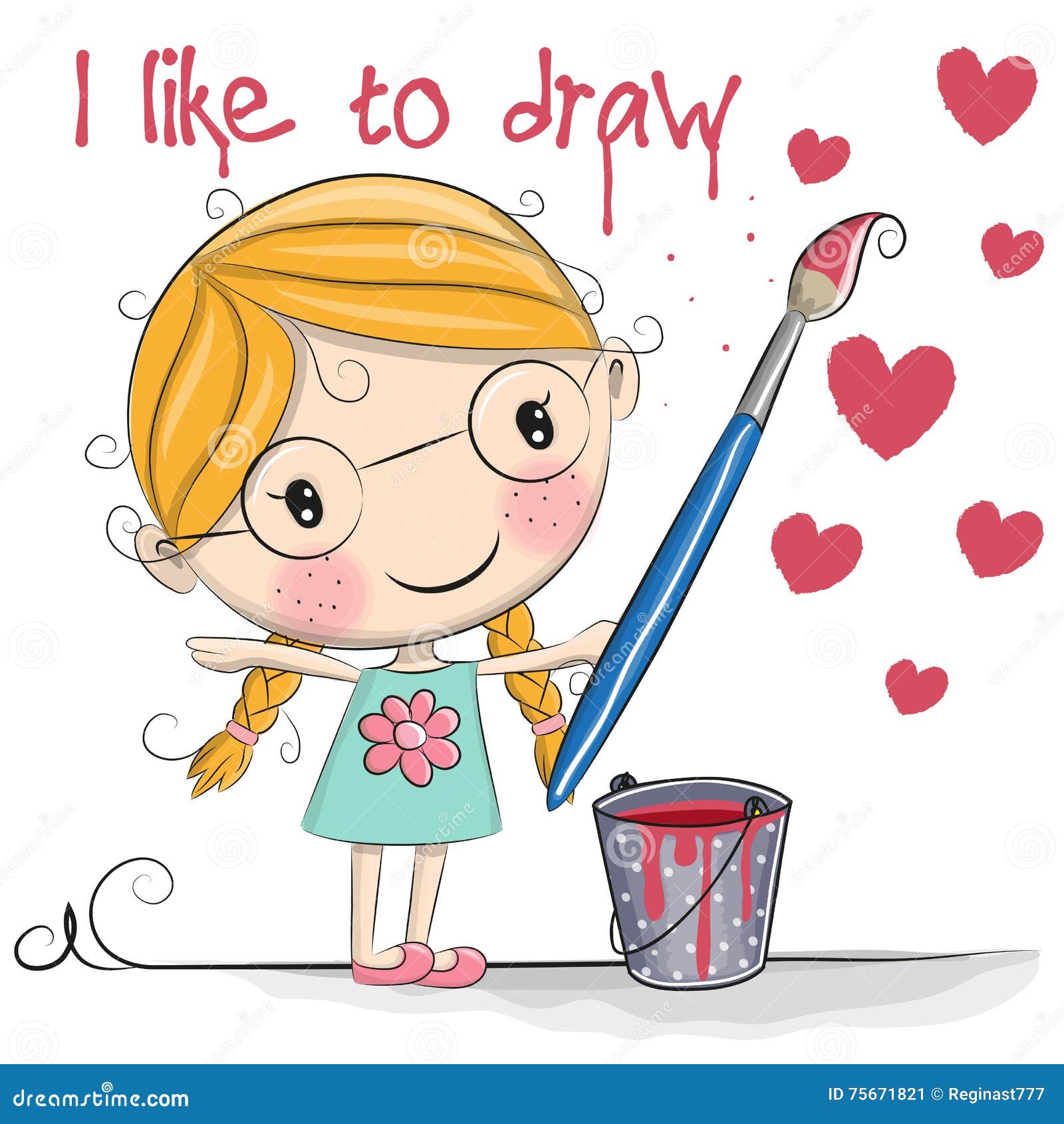 Como para desenhar ilustração do vetor. Ilustração de divertimento ...