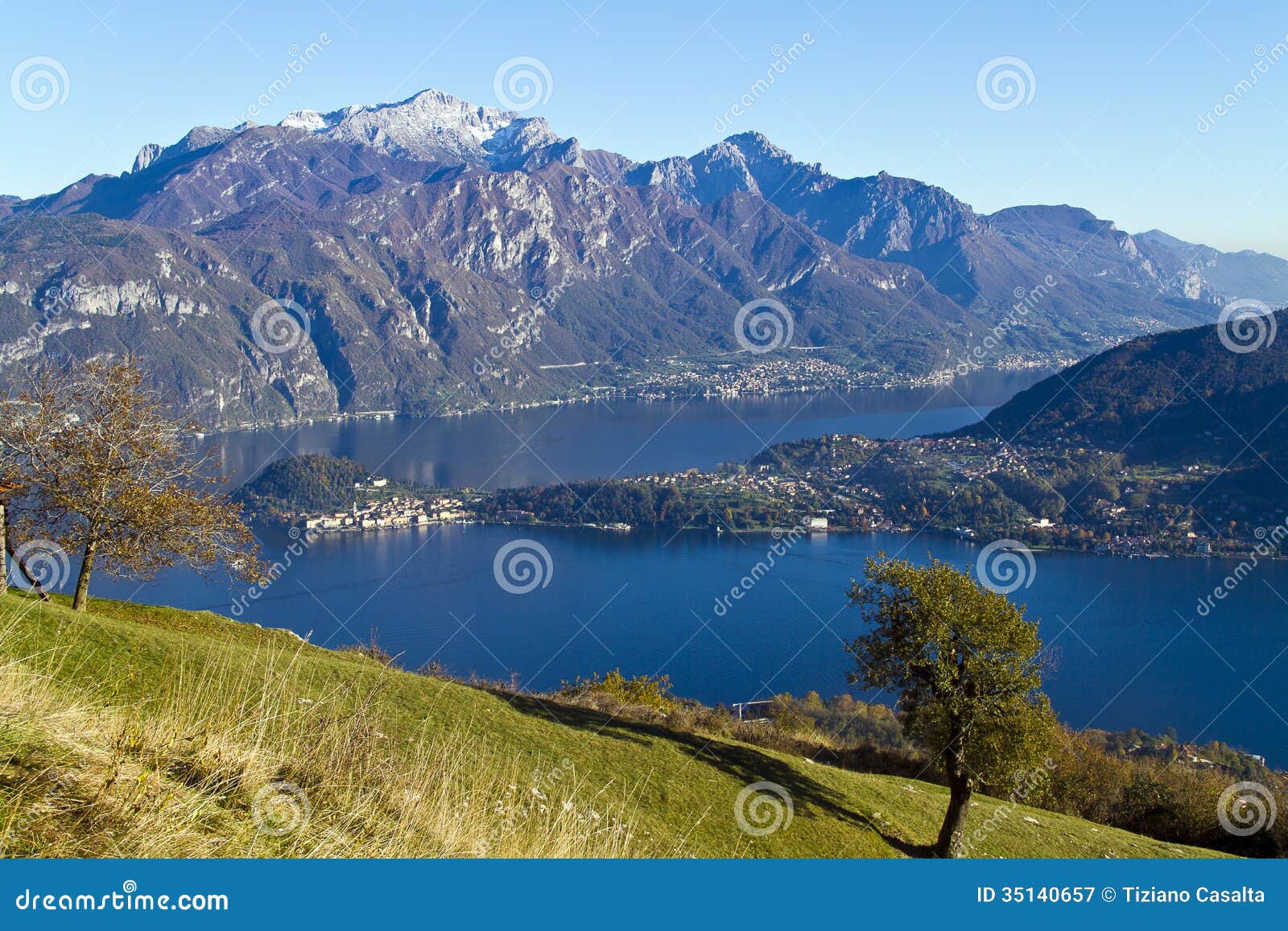 Como See stockbild. Bild von oberseite, blau, lombarde - 35140657