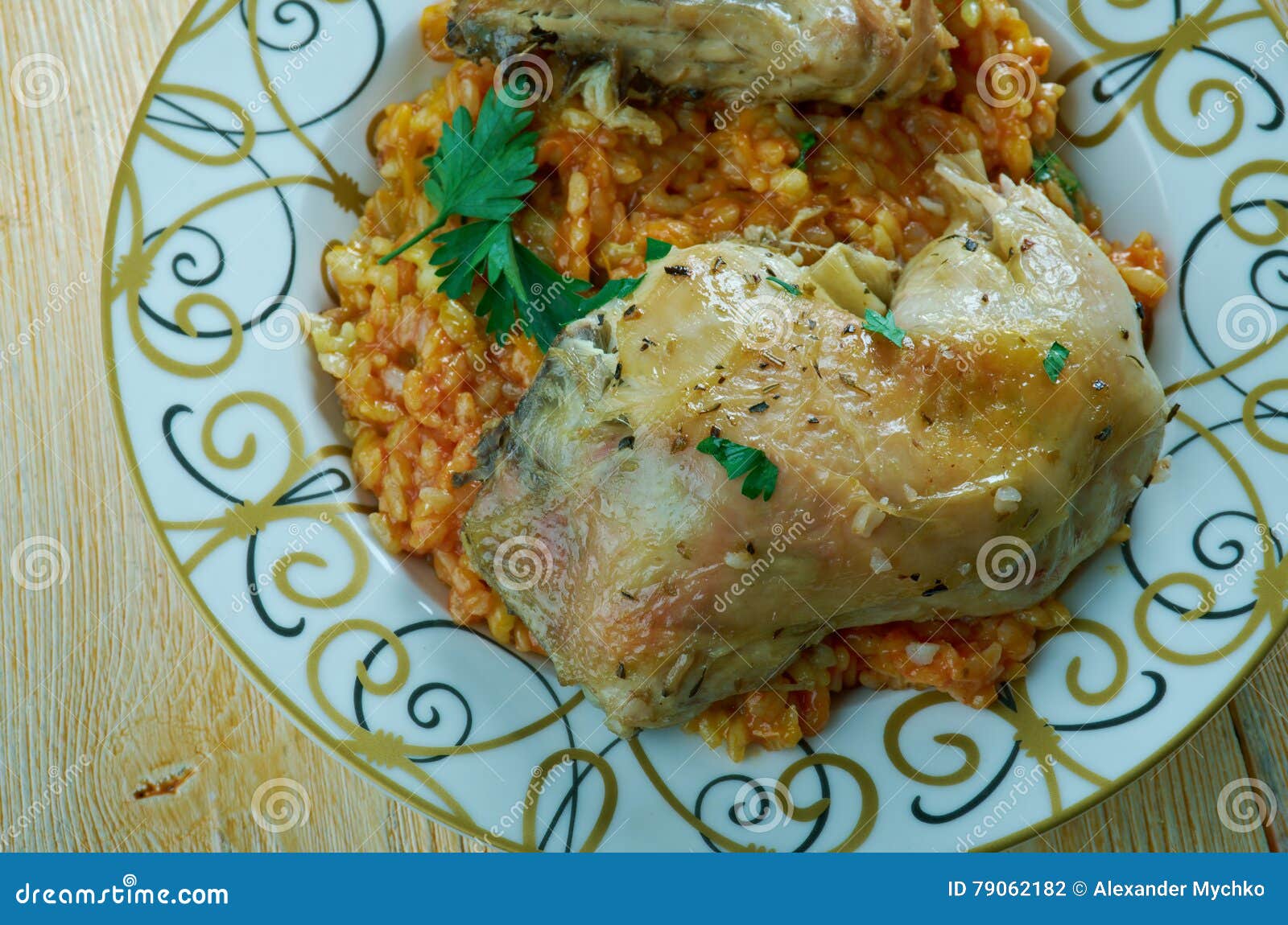 Comorian Chicken stock photo. Image of rustic, roasted - 79062182