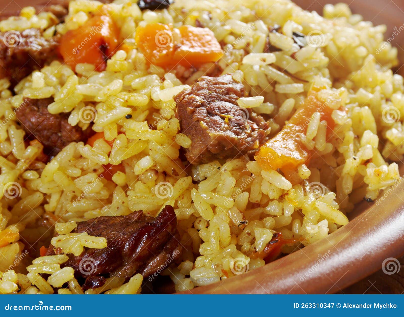 Comorian pilaou stock image. Image of comorian, pilaf - 263310347