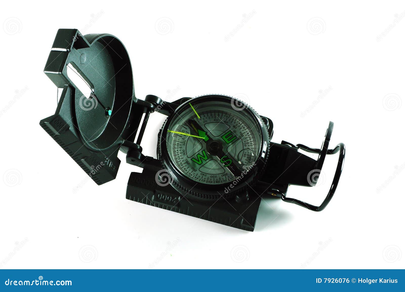 Compás magnético foto de archivo. Imagen de instrumento - 7926076