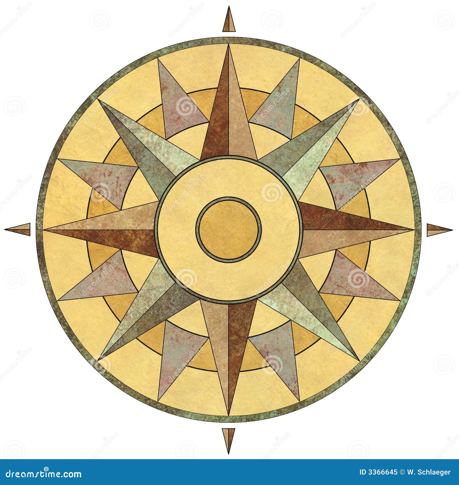 Compás Rose stock de ilustración. Ilustración de direccional - 3366645