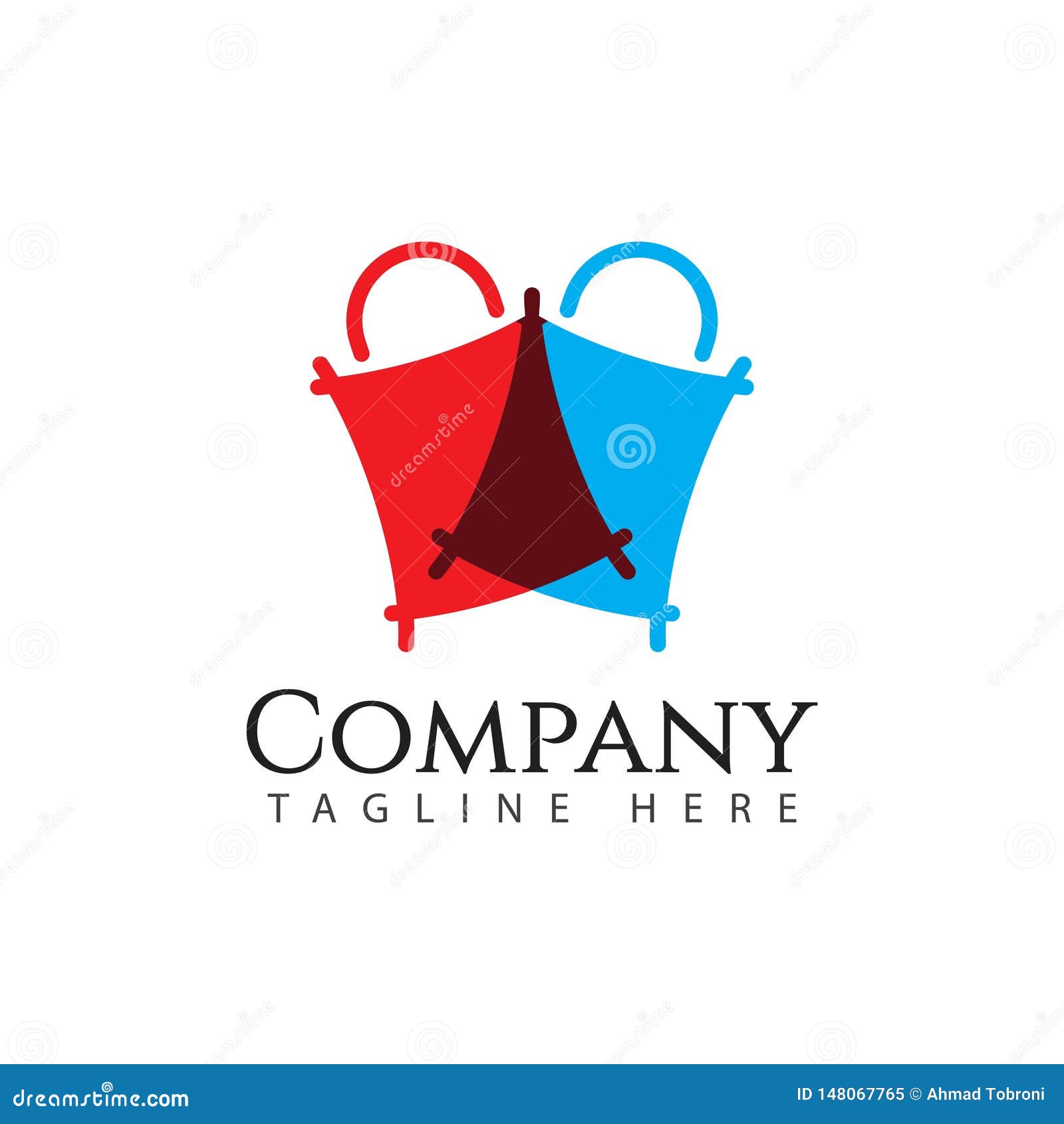 Compa??a Logo Vector Template Design Illustration Ilustración del ...