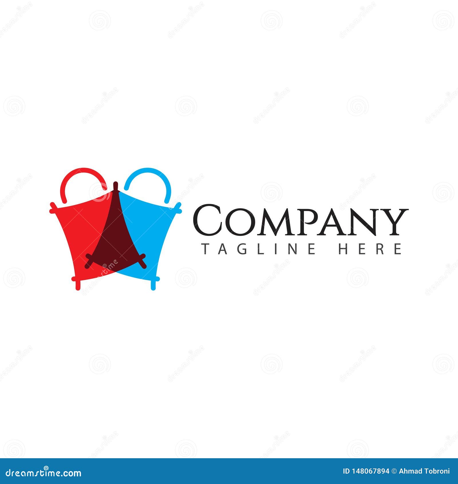 Compa??a Logo Vector Template Design Illustration Ilustración del ...