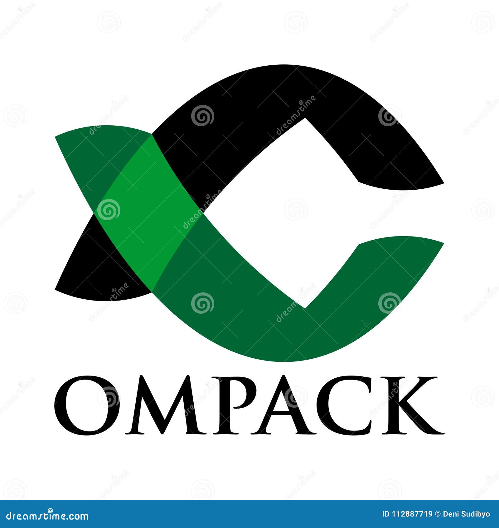 Compack Logo Desain stock illustration. Illustration of compack - 112887719