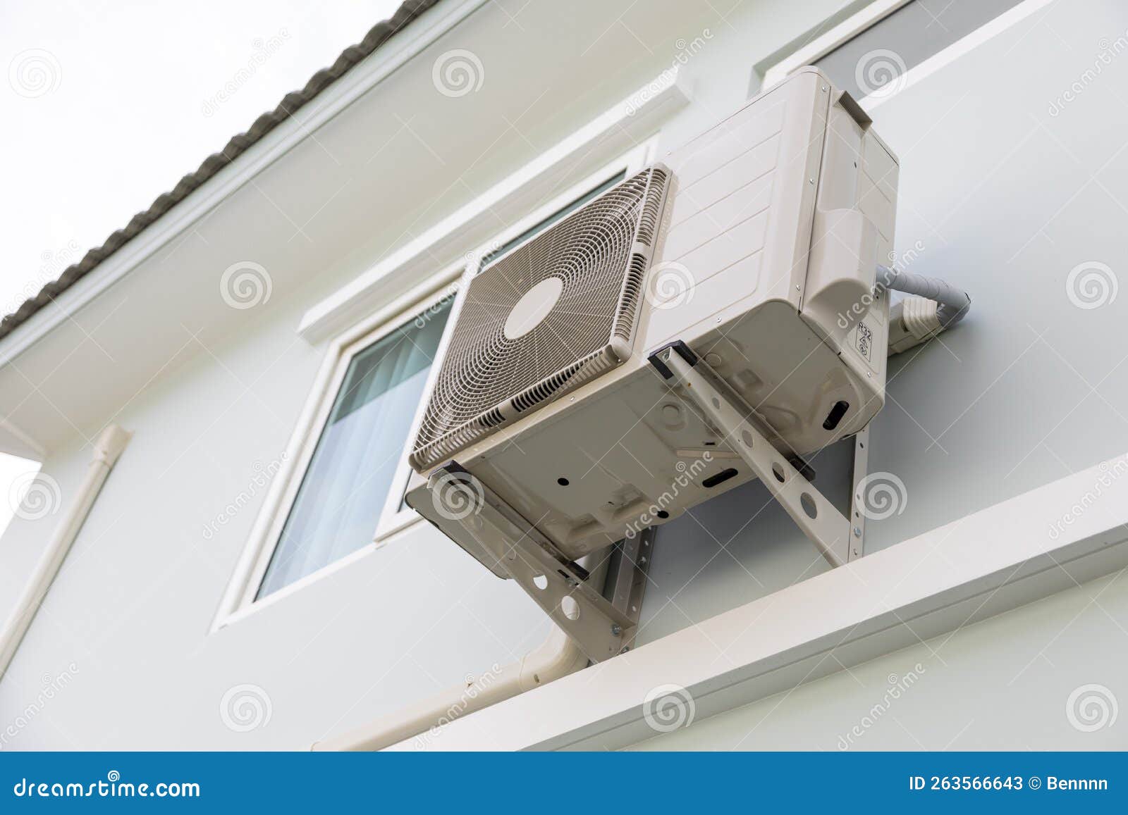 The Compact Air Compressor Unit. Stock Image - Image of duty, electric ...