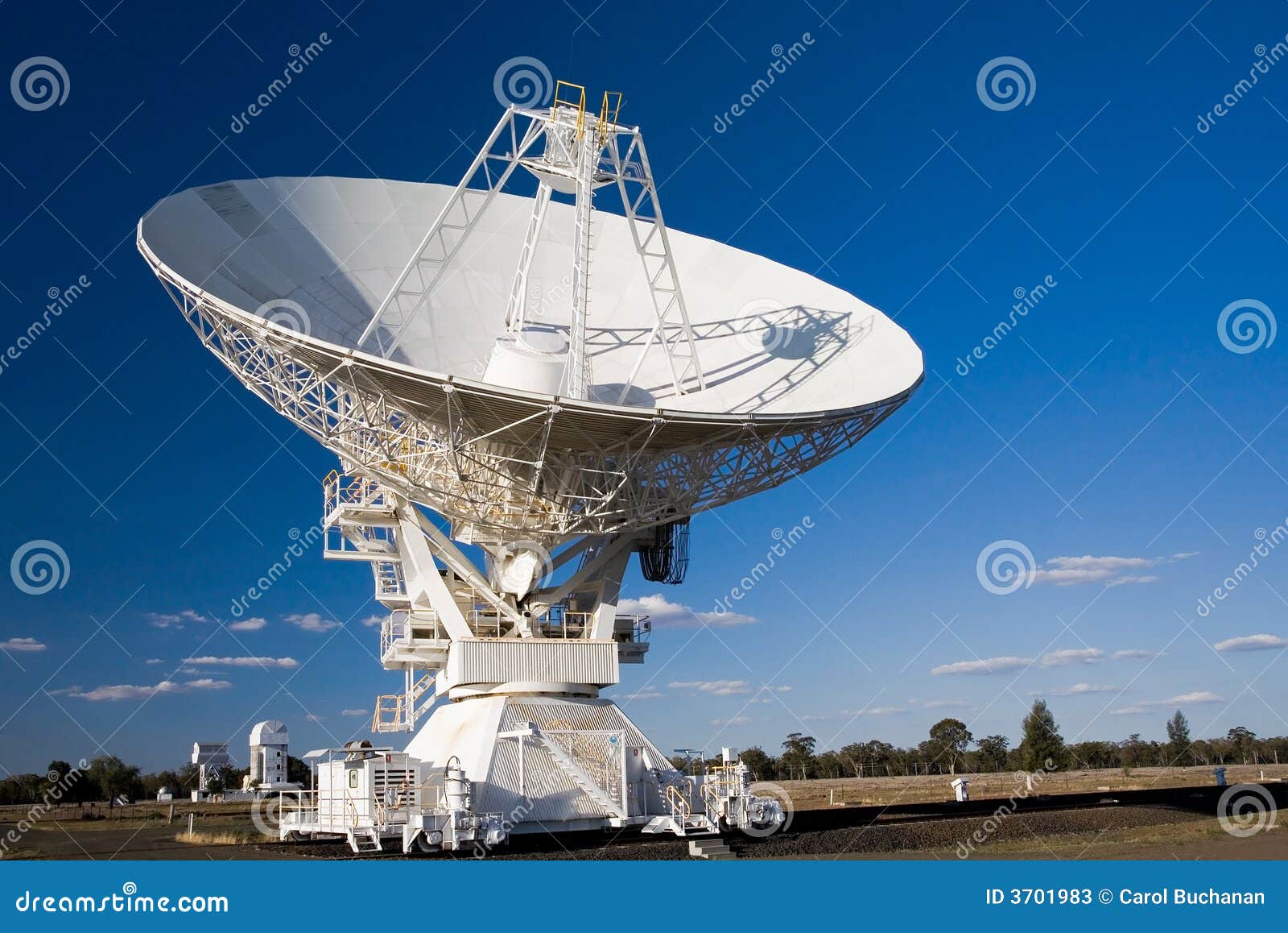 Compact Array Telescope stock image. Image of long, antenna - 3701983