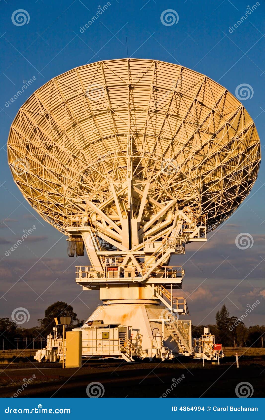Compact Array Telescope stock photo. Image of radiotelescope - 4864994