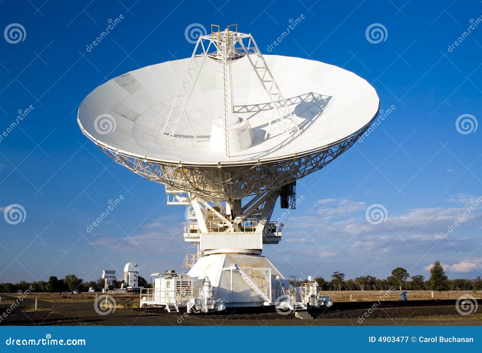 Compact Array Telescope stock image. Image of baseline - 4903477