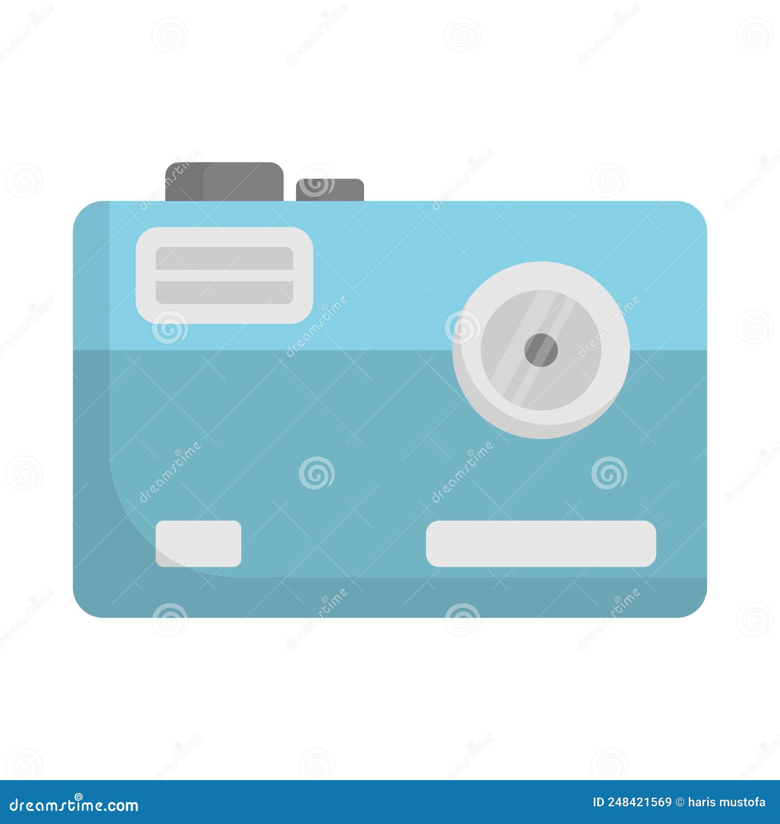 Compact Camera Icon Design Template Vector Illustration Stock Vector ...