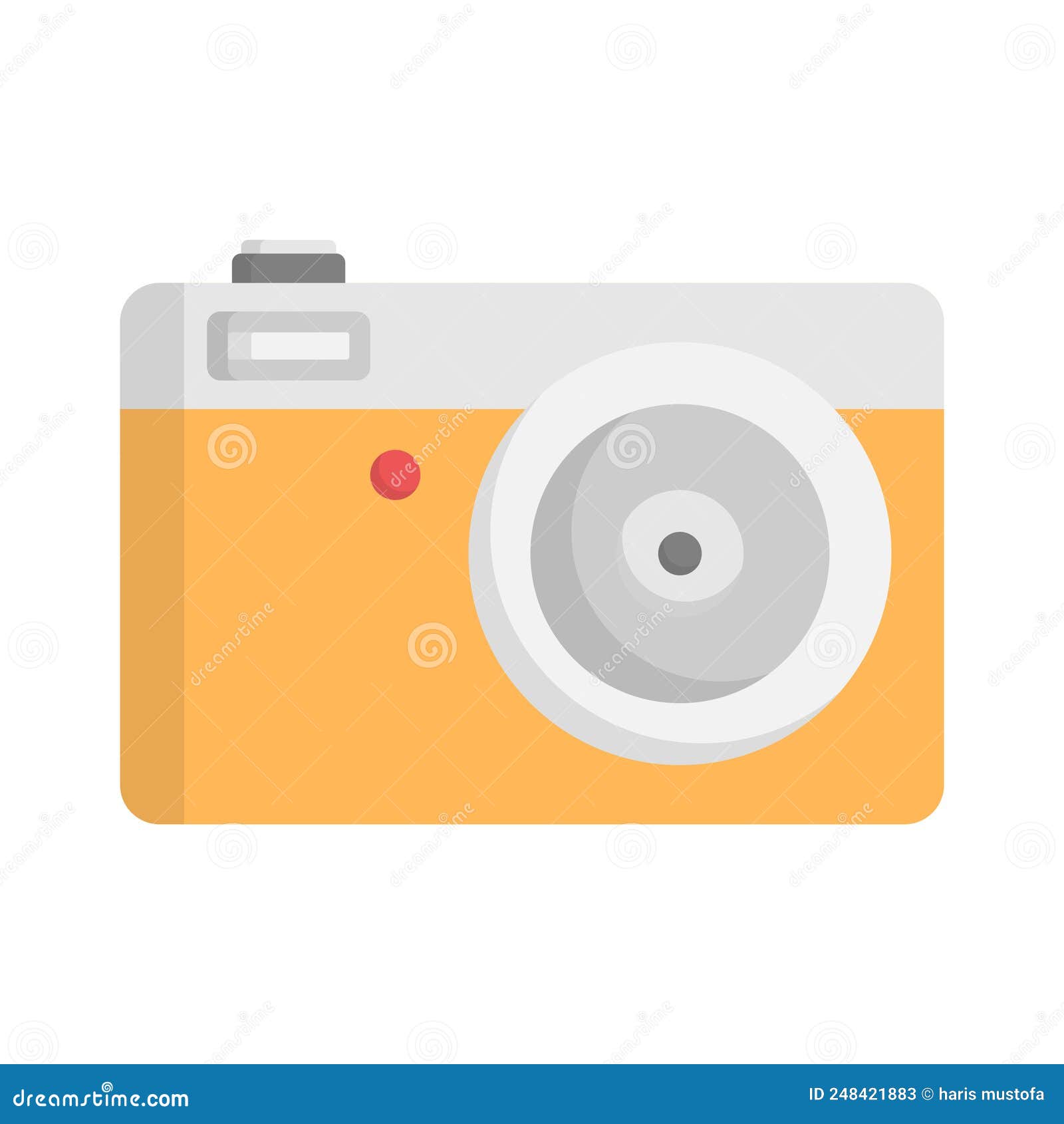 Compact Camera Icon Design Template Vector Illustration Stock Vector ...