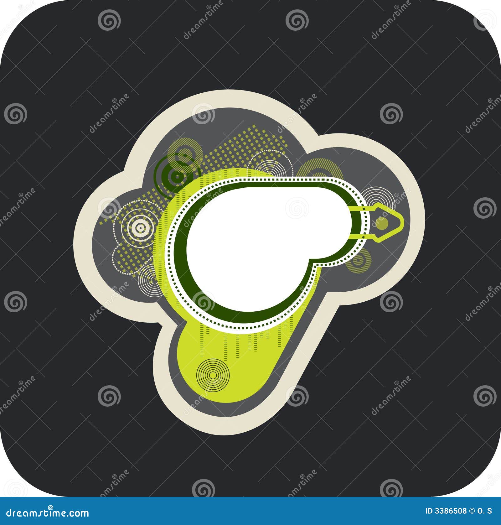 Compact circles elements stock vector. Illustration of circle - 3386508