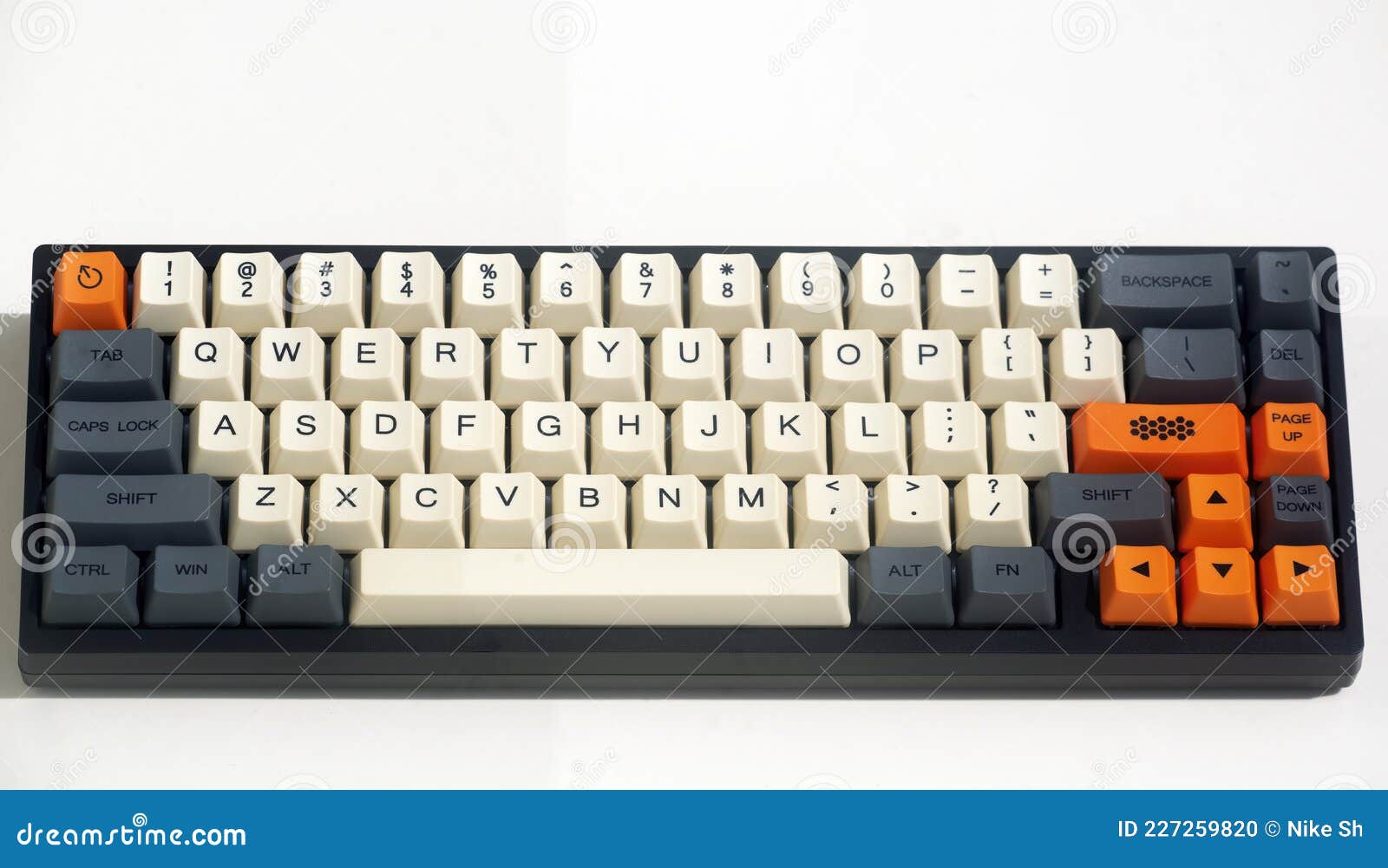 Compact Computer keyboard stock photo. Image of game - 227259820