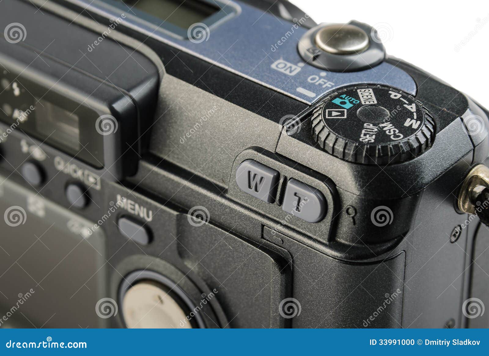 Compact Digital Camera Control Panel Stock Photo - Image of digital ...