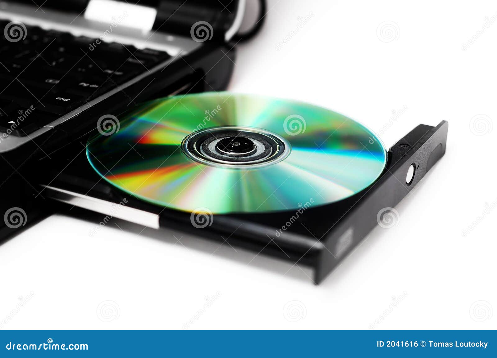 Compact-disc foto de archivo. Imagen de oficina, ordenador - 2041616