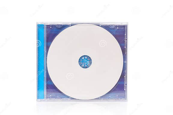 Compact disc in box stock image. Image of technology, isolated - 8012181