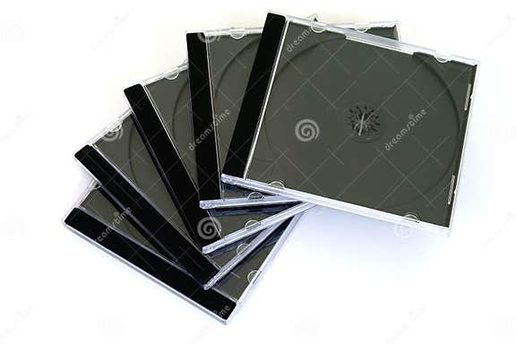 Compact Disc Cases stock photo. Image of disc, white, stack - 63038