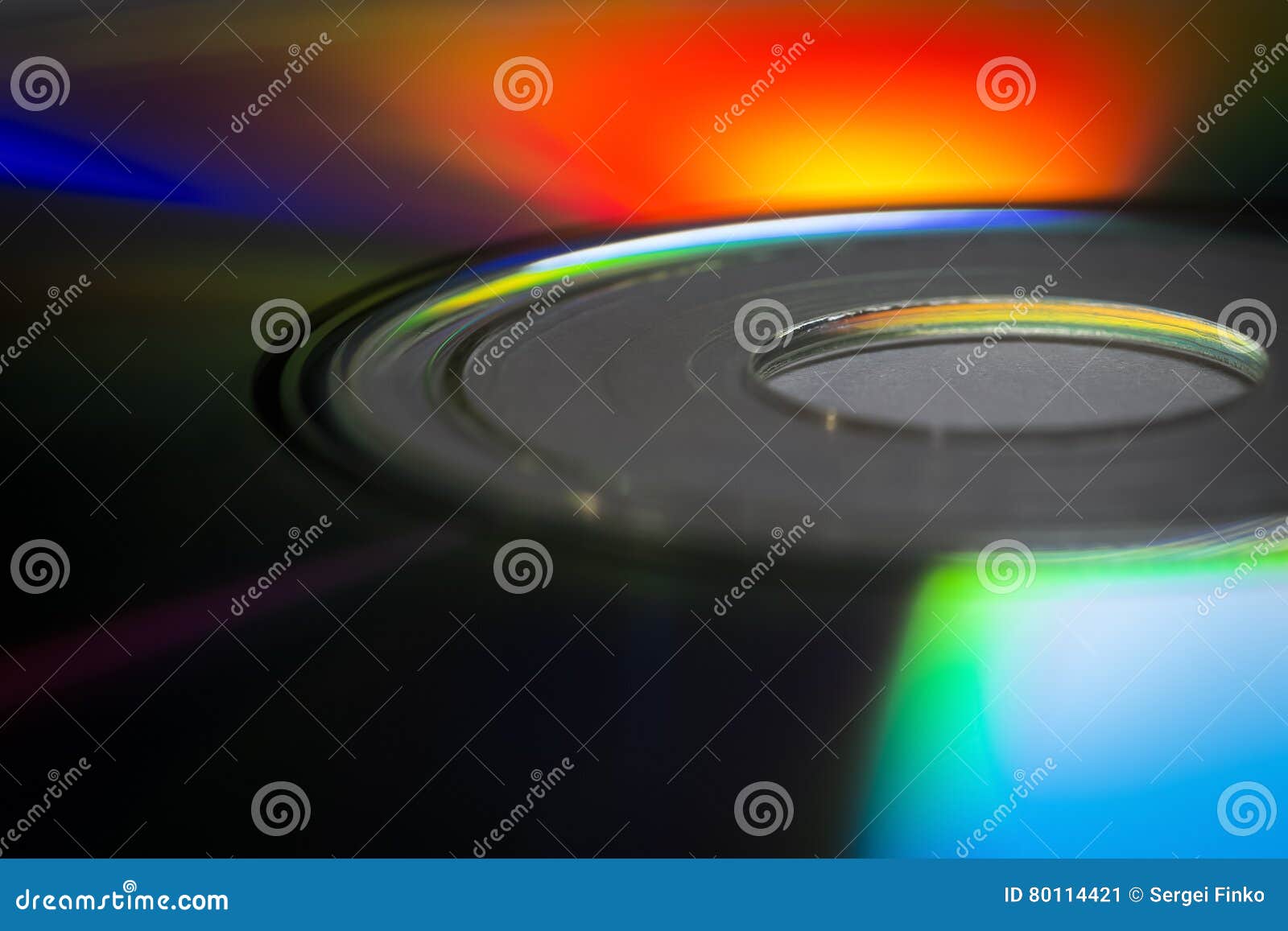 Compact disc close-up stock image. Image of disc, plastic - 80114421