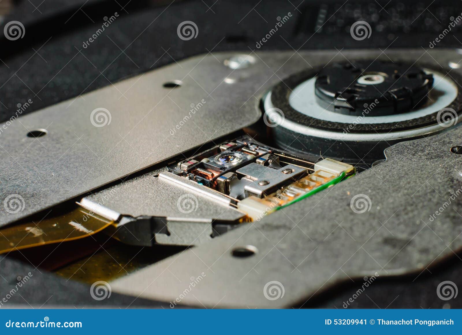 Compact disc drive stock image. Image of medium, computer - 53209941